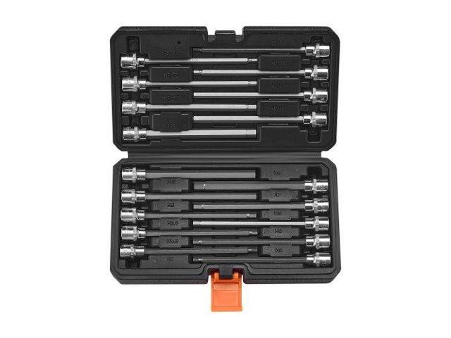 Click here for VEVOR Extra Long Allen Hex Bit Socket Set 18-Piece... prices