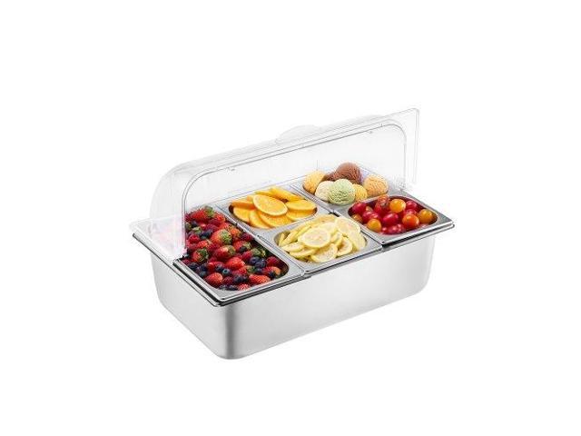 Click here for VEVOR Countertop Food Serving Display Container 5... prices