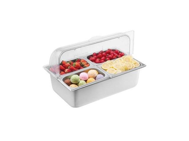 Click here for VEVOR Countertop Food Serving Display Container 4... prices