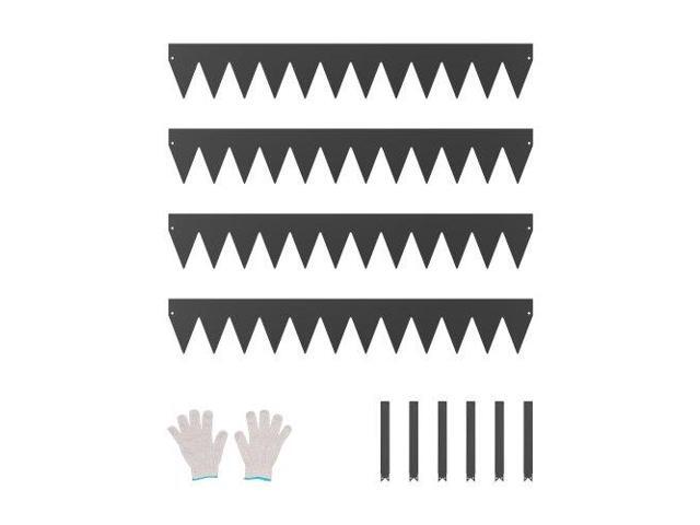 Click here for VEVOR Steel Landscape Edging 4 Packs 40 x 6 in Rus... prices