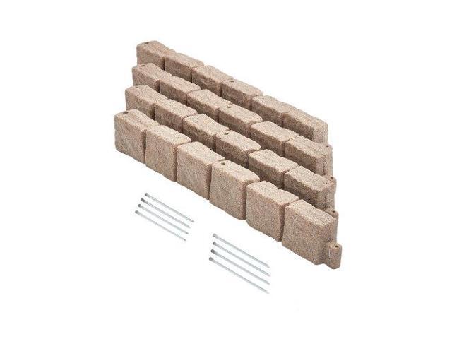 Click here for VEVOR Faux Stone Landscape Edging 46.8x3.9 in Lawn... prices