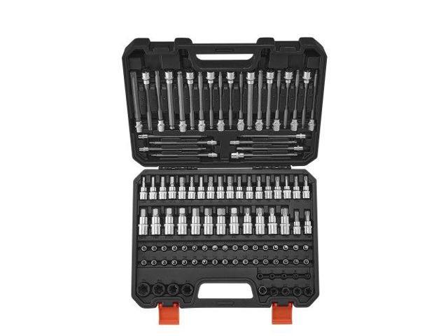 Click here for VEVOR Bit Socket Set 107-Piece SAE and Metric Hex/... prices