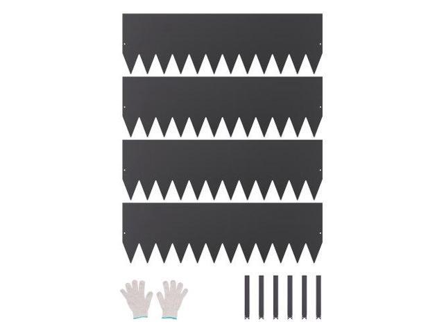 Click here for VEVOR Steel Landscape Edging 4 Packs 40 x 12in Rus... prices