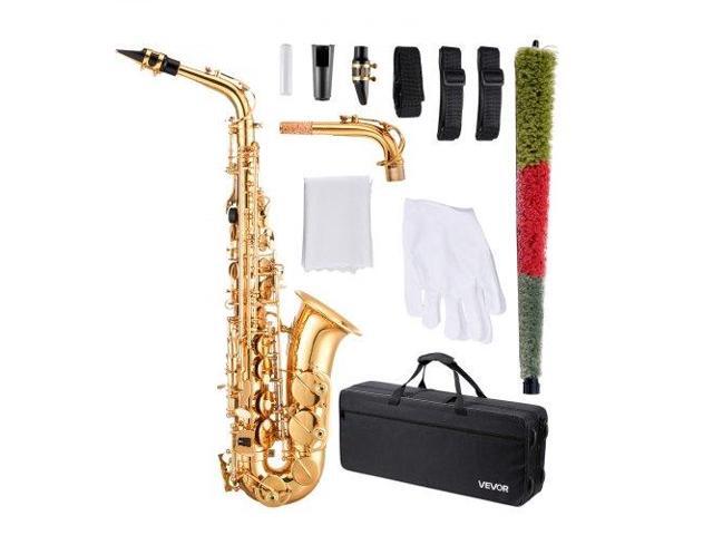 Click here for VEVOR Gold Brass Alto Saxophone Eb E Flat Sax Begi... prices