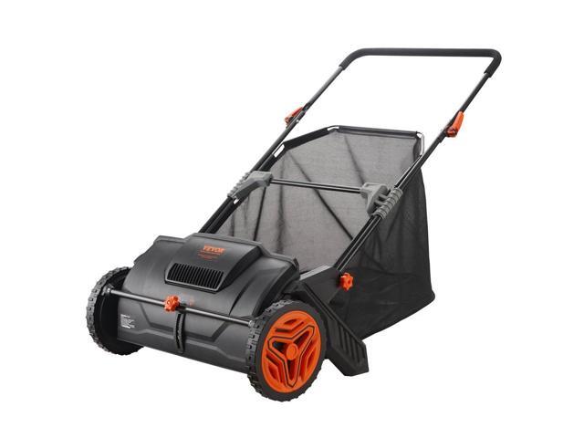 Click here for VEVOR Push Lawn Sweeper  21-inch Leaf & Grass Coll... prices