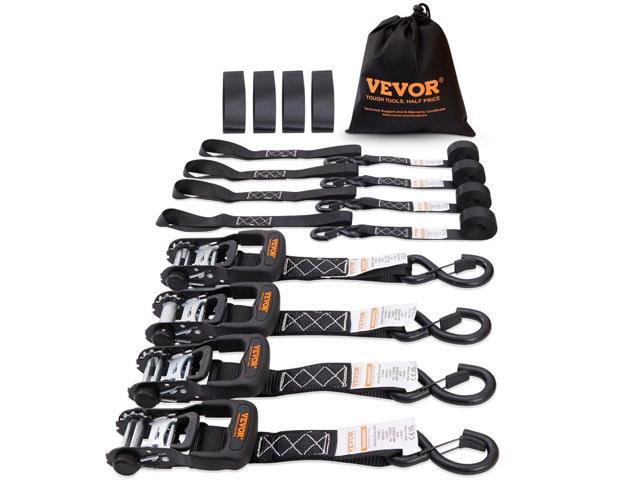 Click here for VEVOR Ratchet Tie Down Straps (4PK)  5208 lb Max B... prices