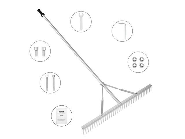 Click here for VEVOR Landscape Rake  36 Head Aluminum Landscape R... prices