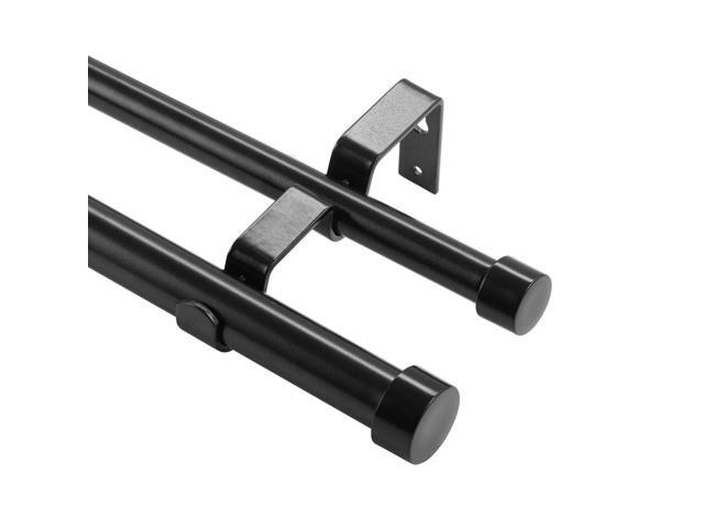 Click here for VEVOR 1 Inch Double Curtain Rods 74 to 144 Inches(... prices