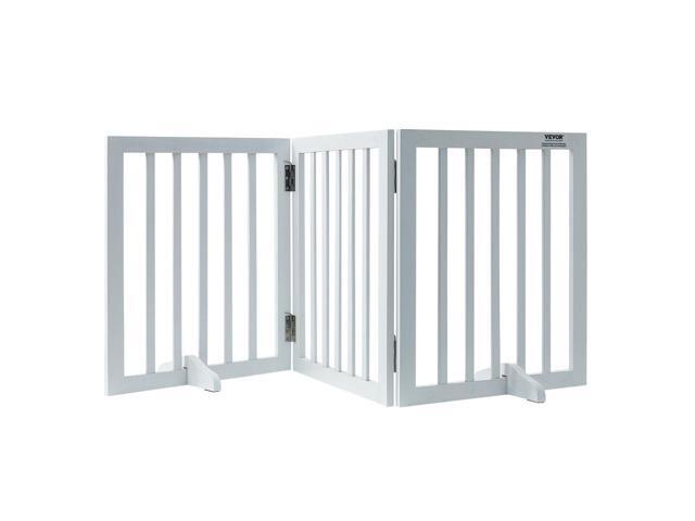 Click here for VEVOR Free Standing Dog Gate  24 H x 60 W Freestan... prices
