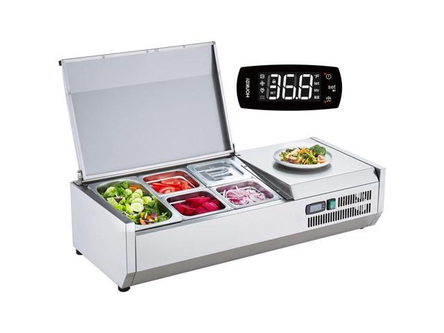 Click here for VEVOR Refrigerated Condiment Prep Station  130 W C... prices