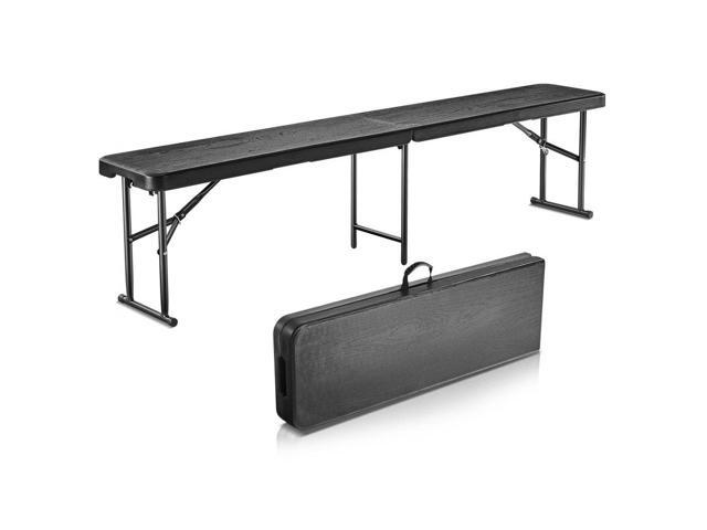 Click here for VEVOR 6FT Plastic Folding Bench Portable Outdoor B... prices