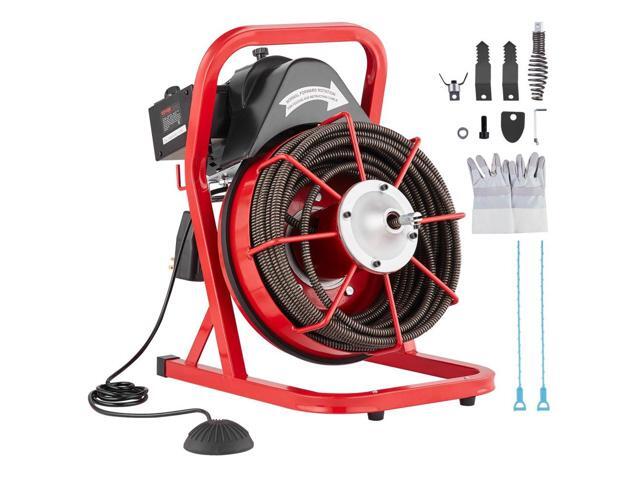 Click here for VEVOR Drain Cleaner Machine Drain Auger 75FT x 1/2... prices