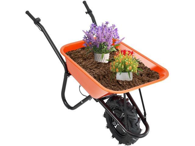Click here for VEVOR Electric Wheelbarrow Cart  500W Powered Util... prices