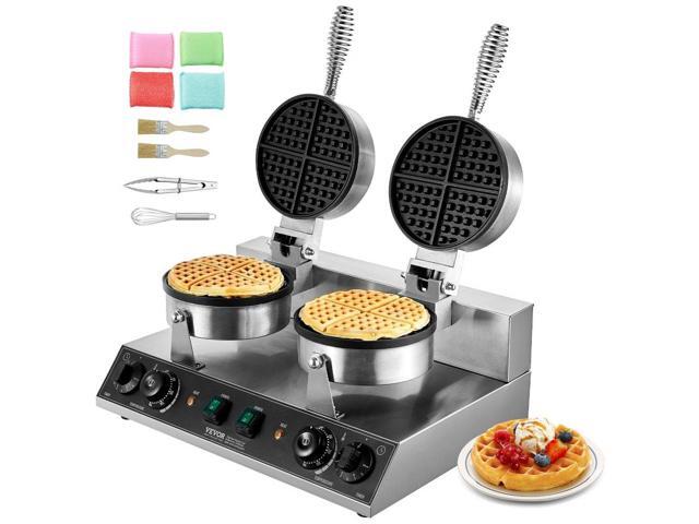 Click here for VEVOR Commercial Waffle Maker Dual-Head Round Waff... prices