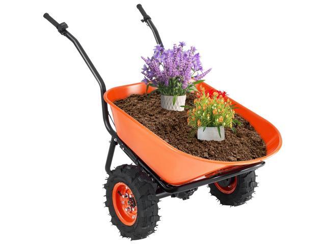 Click here for VEVOR Electric Wheelbarrow Cart  500W Powered Util... prices