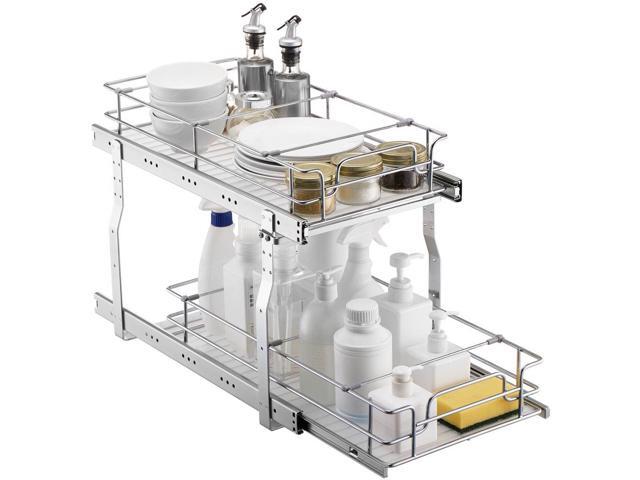 Click here for 2-Tier 12Wx21Dx15H Wire Pull Out Cabinet Under Sin... prices