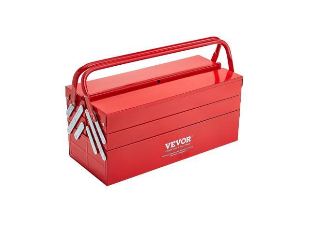 Click here for Tool Box 18-inch 3-Tier 5-Tray Folding Cantilever... prices