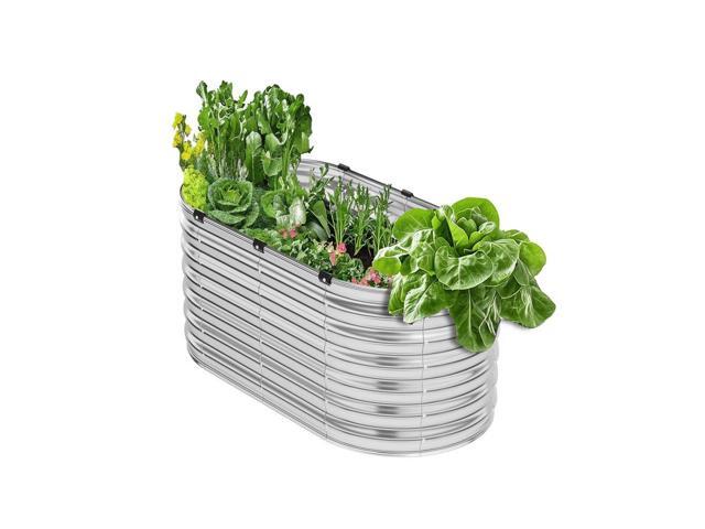 Click here for VEVOR Metal Raised Garden Bed  4 x 2 x 2 ft Outdoo... prices