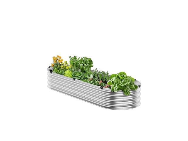 Click here for Metal Raised Garden Bed 4x2x1 ft Outdoor Galvanize... prices