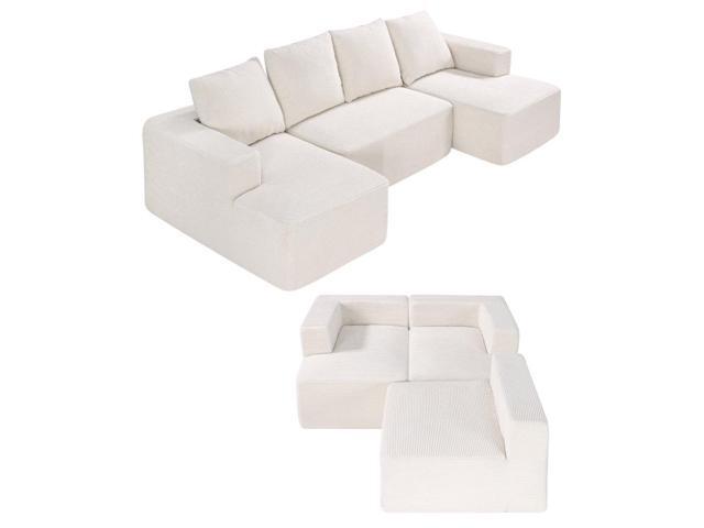 Click here for VEVOR Modular Sectional Sofa  U Shaped Couch  Sect... prices