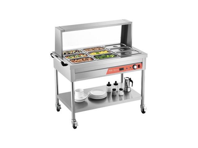 Click here for 9 x 1/3 Pans Commercial Food Warmer Steam Table wi... prices
