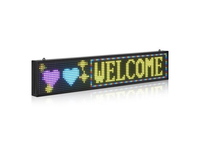 Click here for 40x8 in Programmable LED Sign Digital Scrolling Di... prices