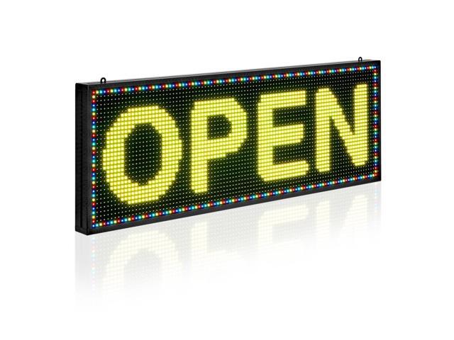 Click here for 40x14 in Programmable LED Sign Digital Scrolling D... prices