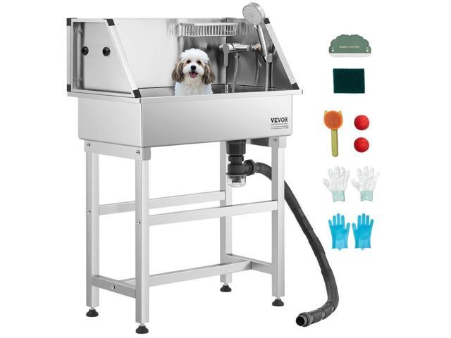 Click here for 34 inch Dog Grooming Bath Tub Stainless Steel w Fa... prices