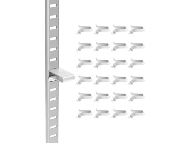 Click here for VEVOR Shelf Clips 40 Pack Adjustable Steel Pilaste... prices