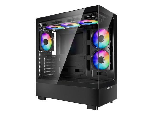 Click here for Mid-Tower ATX PC Gaming Case Computer Case with 6... prices