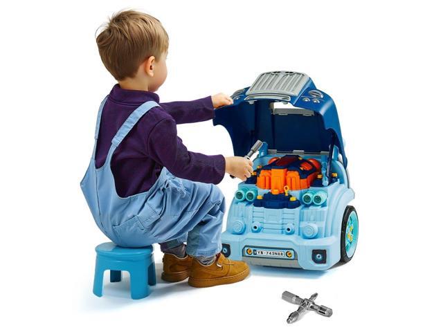 Click here for Engine Toy  60 Pieces  Kids Mechanic Car Repair Se... prices