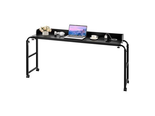 Click here for VEVOR Overbed Table: A Black Beauty! Mobile Bedsid... prices