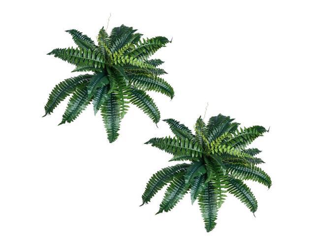 Click here for 2 Pcs Artificial Boston Ferns Plastic Fern 30 Bran... prices