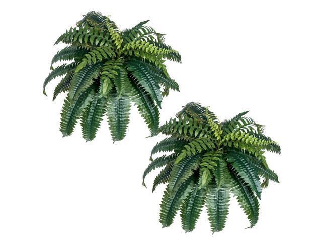 Click here for 2 Pcs Artificial Boston Ferns Plastic Fern 35 Bran... prices