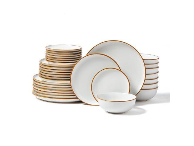 Click here for 32 PCS Dinnerware Set Ceramic Plates and Bowls Set... prices