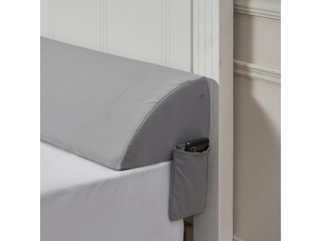 Click here for Bed Wedge Pillow for Headboard 76 x 8 x 6 Bed Gap... prices