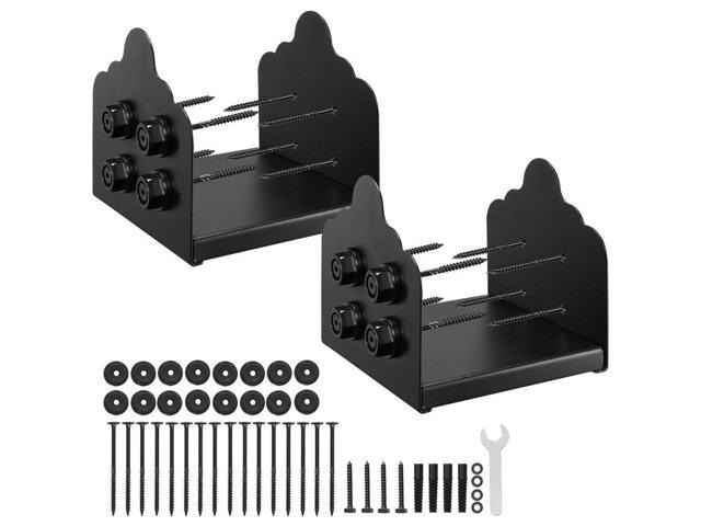 Click here for 2 Pack 8x8 Post Base Brackets Wood Fence Post Anch... prices