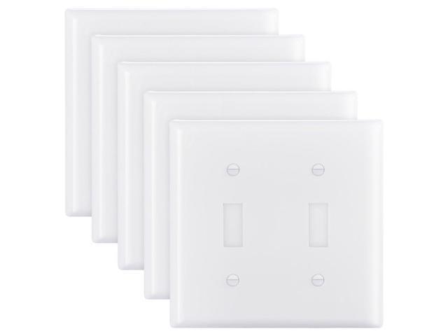 Click here for 2-Gang Toggle Light Switch Outlet Covers Wall Plat... prices