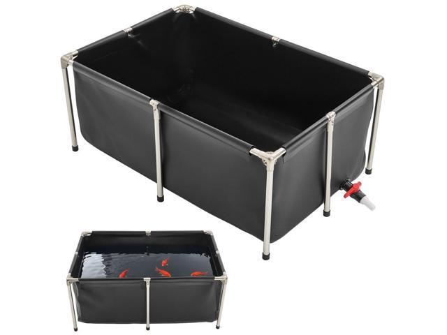 Click here for Canvas Fish Pond Above Ground Koi Tank 126.8 Gal R... prices