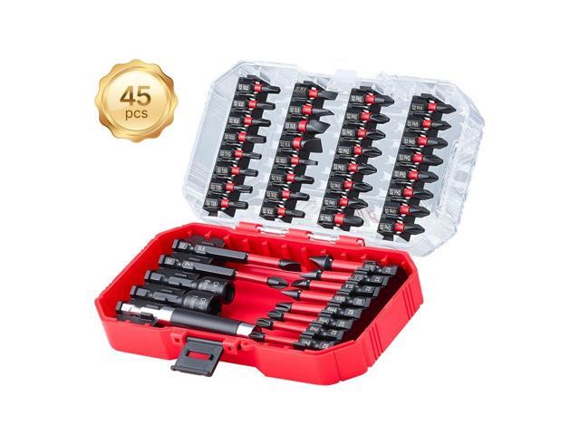 Click here for Screwdriver Bit Set 45-Piece Magnetic Bits Blacken... prices