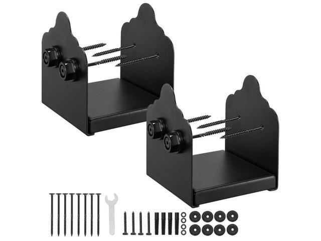 Click here for 2 Pack 6x6 Post Base Brackets Wood Fence Post Anch... prices
