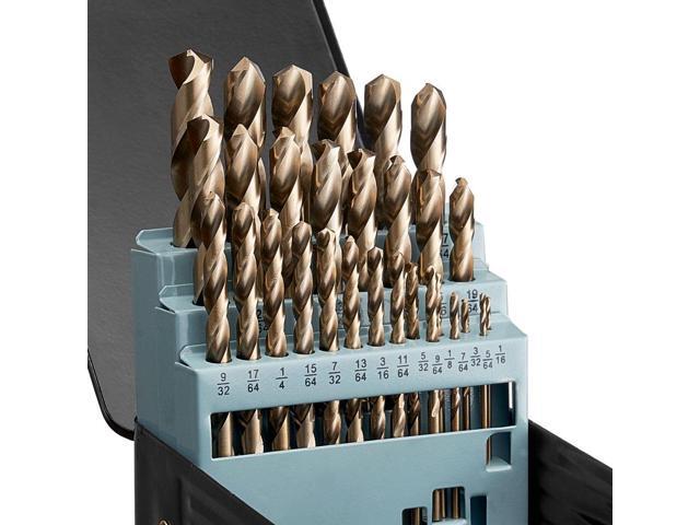 Click here for Cobalt Drill Bit Set 29 Pcs M35 High Speed Steel C... prices