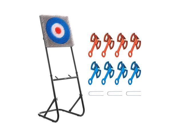 Click here for Axe Throwing Game Plastic Bristle Target with 8 Th... prices