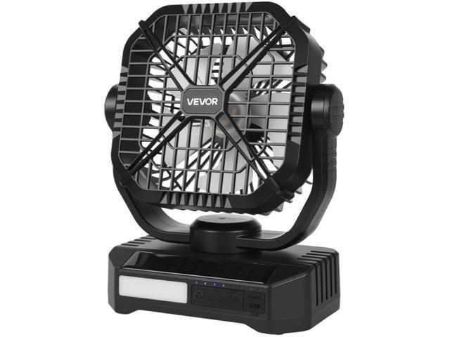 Click here for 10400mAh Solar Fan Camping Fan with Solar Panel LE... prices