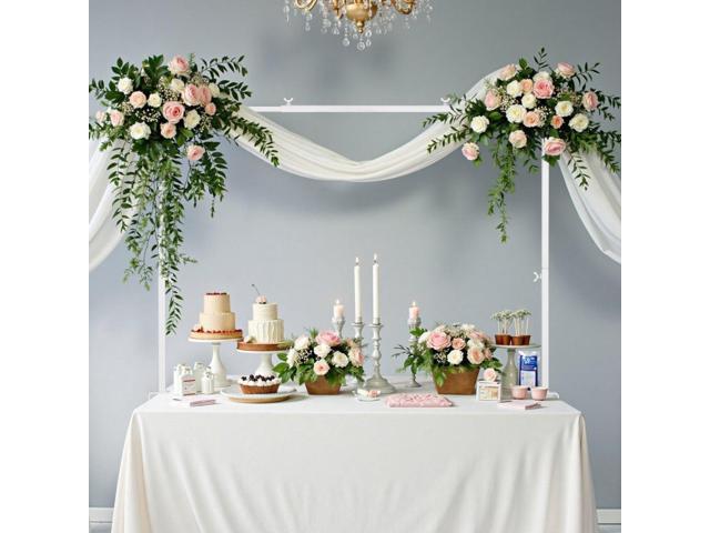 Click here for Over The Table Rod Stand with Clamps 28-98 in Leng... prices