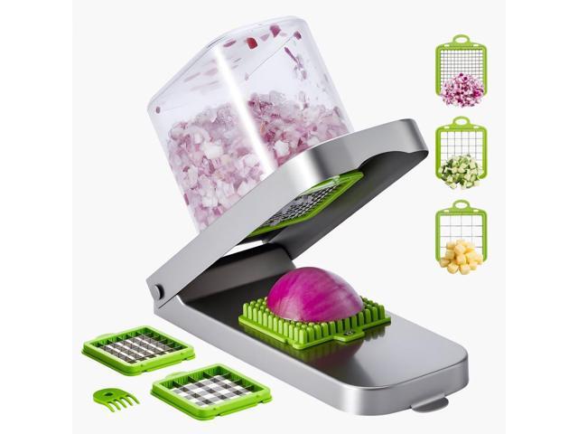 Click here for Vegetable Chopper Food Veggie Cutter 3 Stainless O... prices