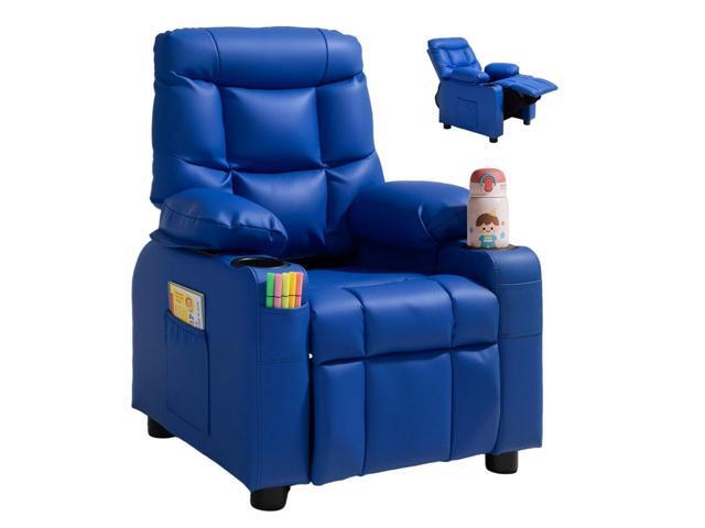 Click here for Kids Reclining Chair PU Leather Toddler Recliner w... prices