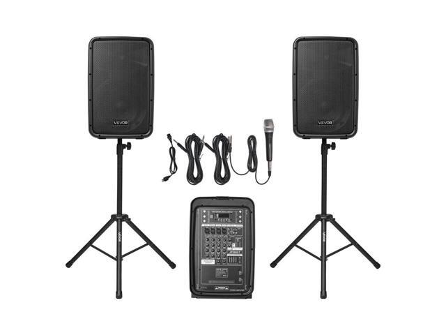 Click here for 2 X 8 in Speakers Portable PA System 300W Mixer Bl... prices