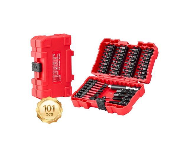 Click here for Screwdriver Bit Set 101-Piece Magnetic Bits Blacke... prices