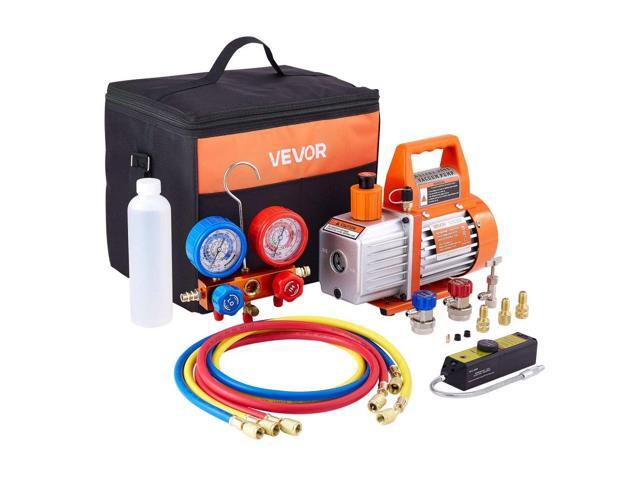Click here for 4 CFM 1/3 HP HVAC Single Stage Rotary Vane Vacuum... prices